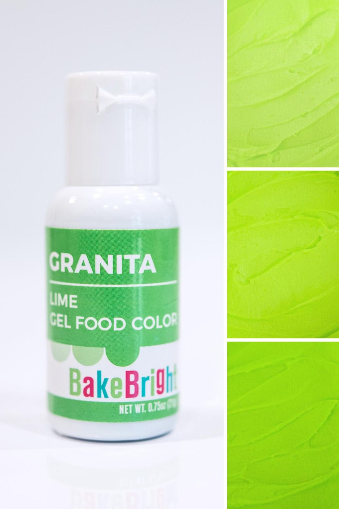 Granita Lime Food Coloring Gel for Cakes, Cookies, Frosting, Fondant ...