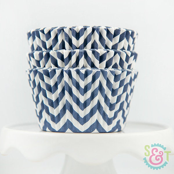 Chevron Cupcake - Etsy