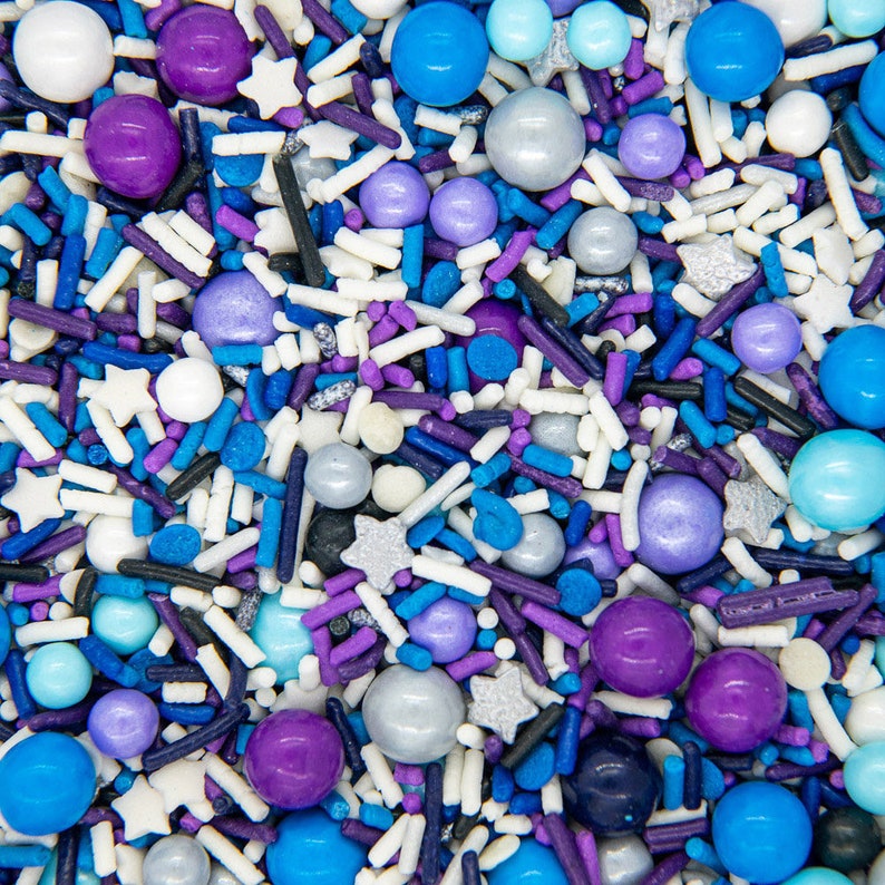 Sprinkles Mix Frozen Heart Winter Queen Sprinkle Medley | Etsy