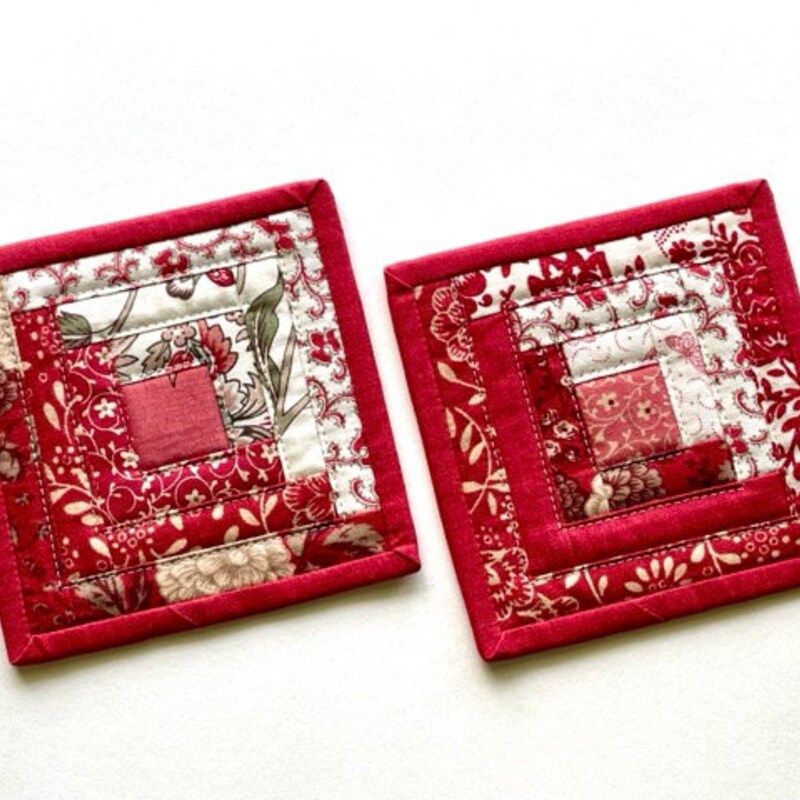 Quilted Coasters - Etsy