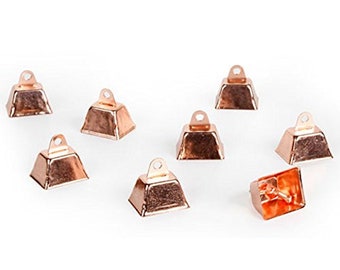 Antique Copper Cow Bell - Etsy