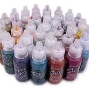 Ranger Stickles Glitter Glue Set - Random 12 Colors in Rainbow - Etsy