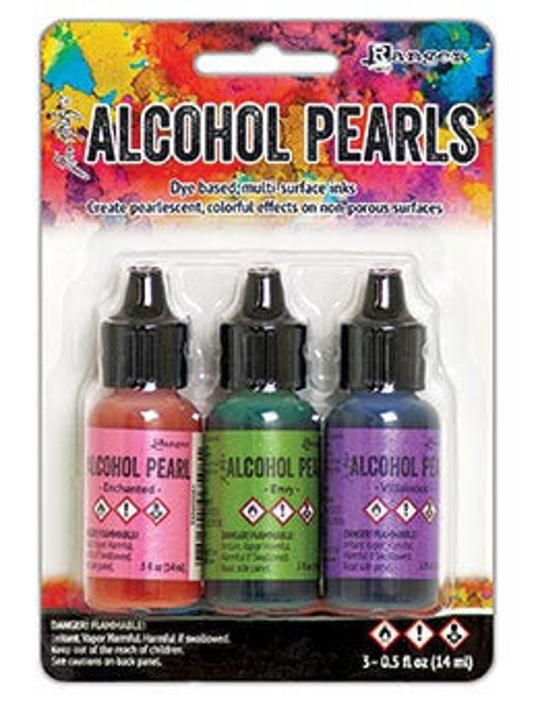 Ranger - Tim Holtz Alcohol INK Set - PEARL KIT #3 - Etsy