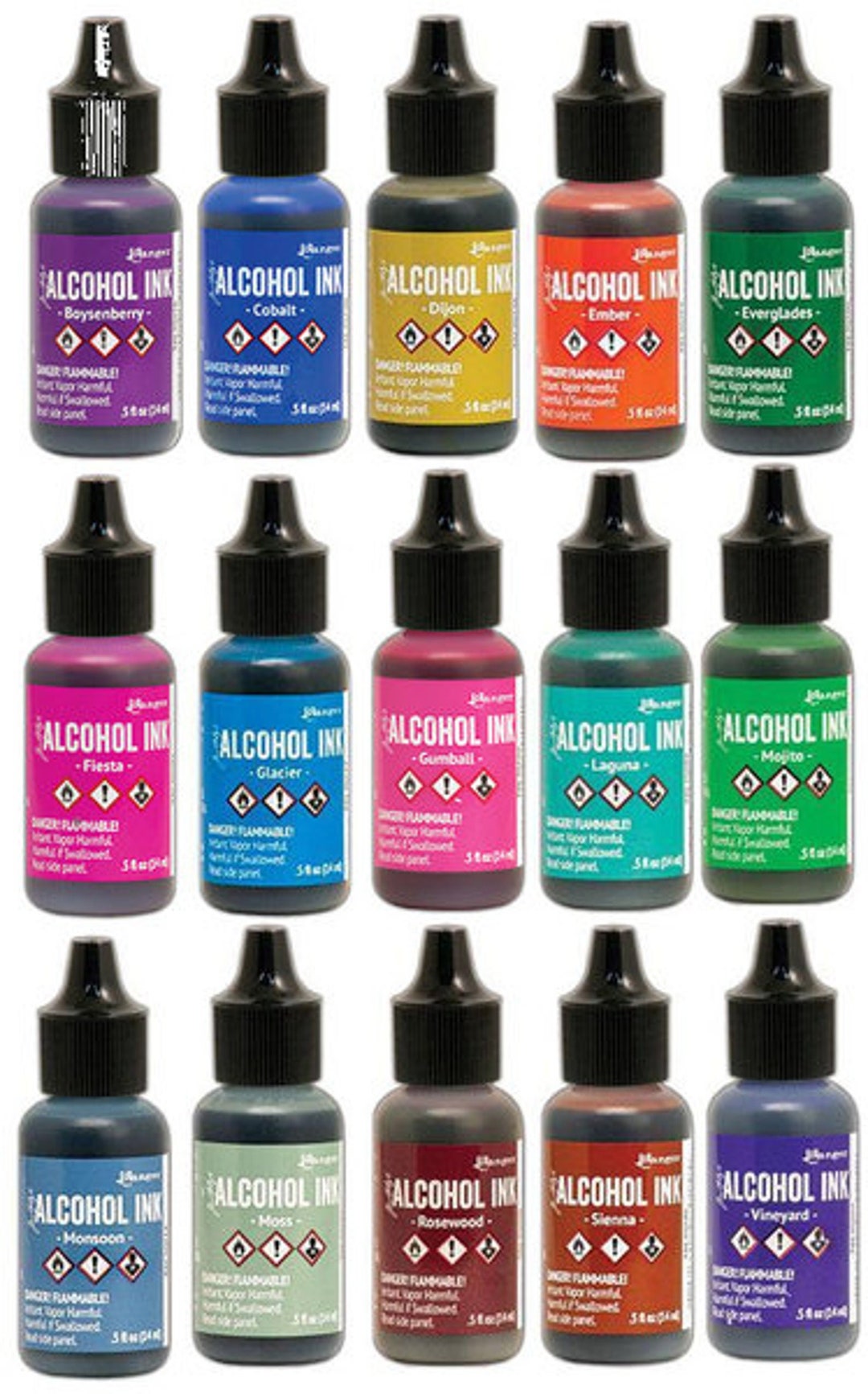 2020 Ranger Tim Holtz ALCOHOL INKS - All 15 Spectrum Colors- in STOCK ...