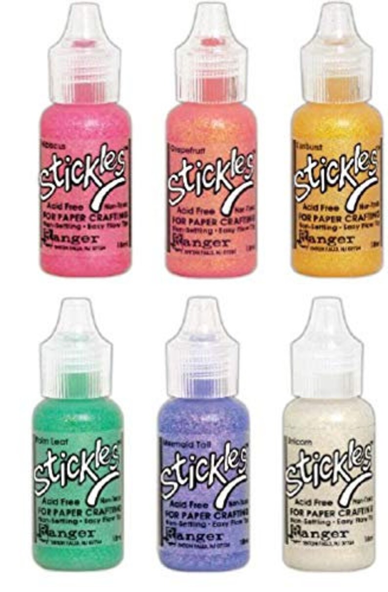 Stickles Ranger 2019 Glitter Colors 6 Item Bundle Bright Colors 2019 - Etsy