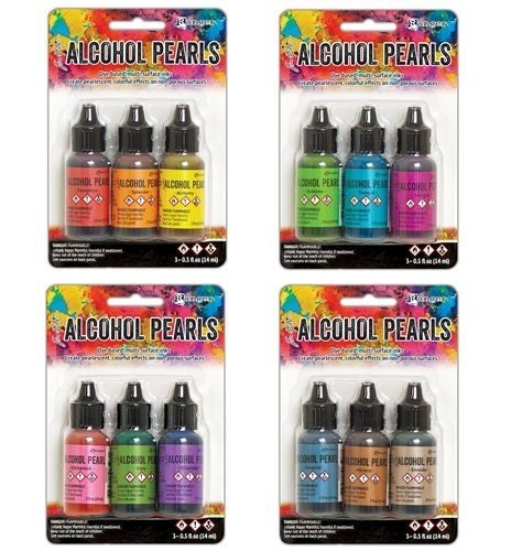 Ranger Tim Holtz Alcohol INK Set PEARLS All 12 New - Etsy