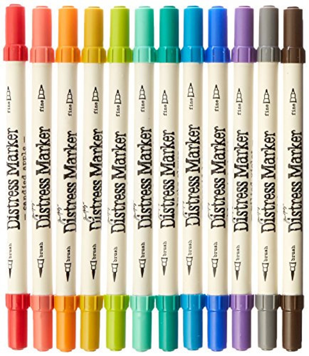 Ranger Tim Holtz Distress Markers (12 Pack) Random Mix of Colors - Etsy