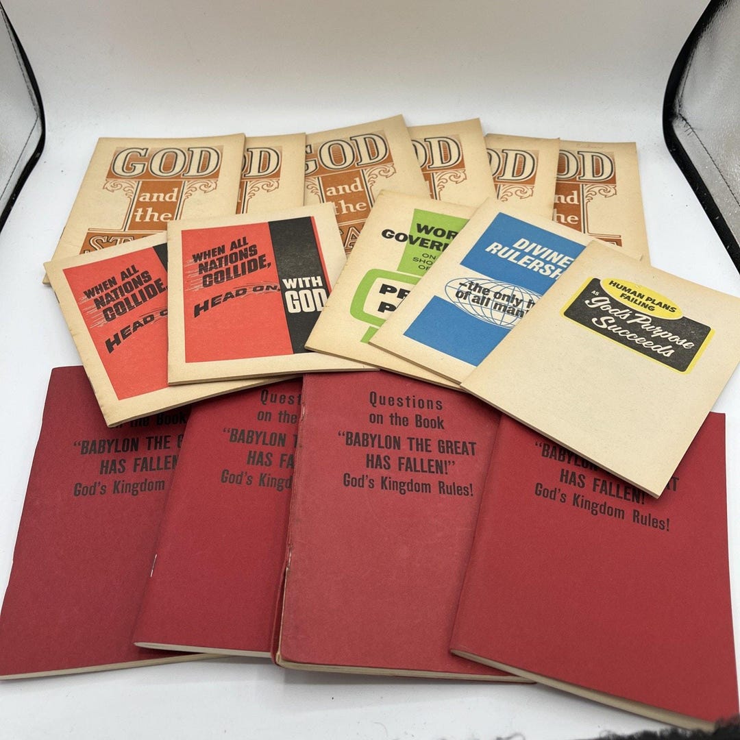 Vintage 1940s 1950s 60s Bible Tract Lot of 15 in Excellent Condition ...