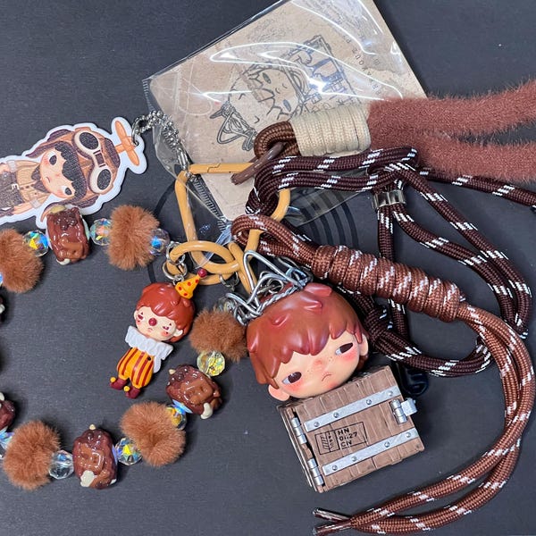 Hirono Keychain - Etsy