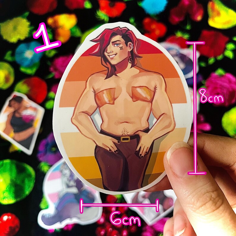 Arcane Pride Month Stickers | Caitlyn & Vi/caitvi, Jinx, Sevika, Mel ...