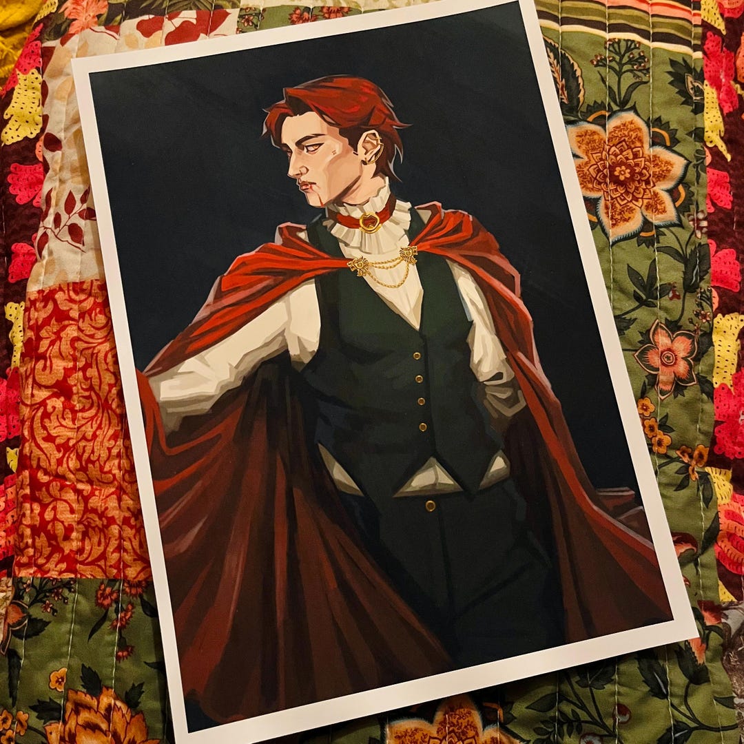 Vampire Vi Print | Arcane Fanart by Abbaquin - Etsy