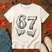Six Seven Meme , Number 67 SVG PNG JPG | Retro Style Design for Diy ...