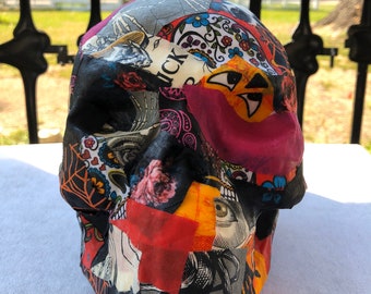 Skull Decoupage - Etsy