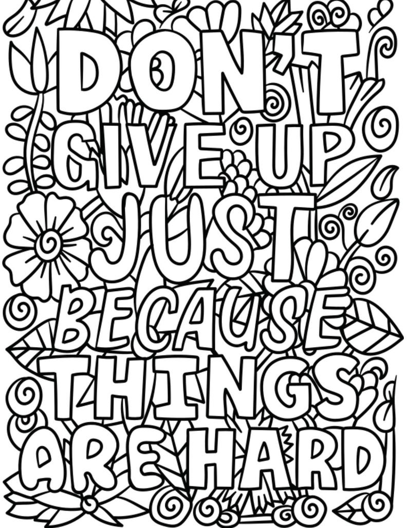 Mental Health & Self-care Coloring Pages Bundle | 15 Printable Positive ...