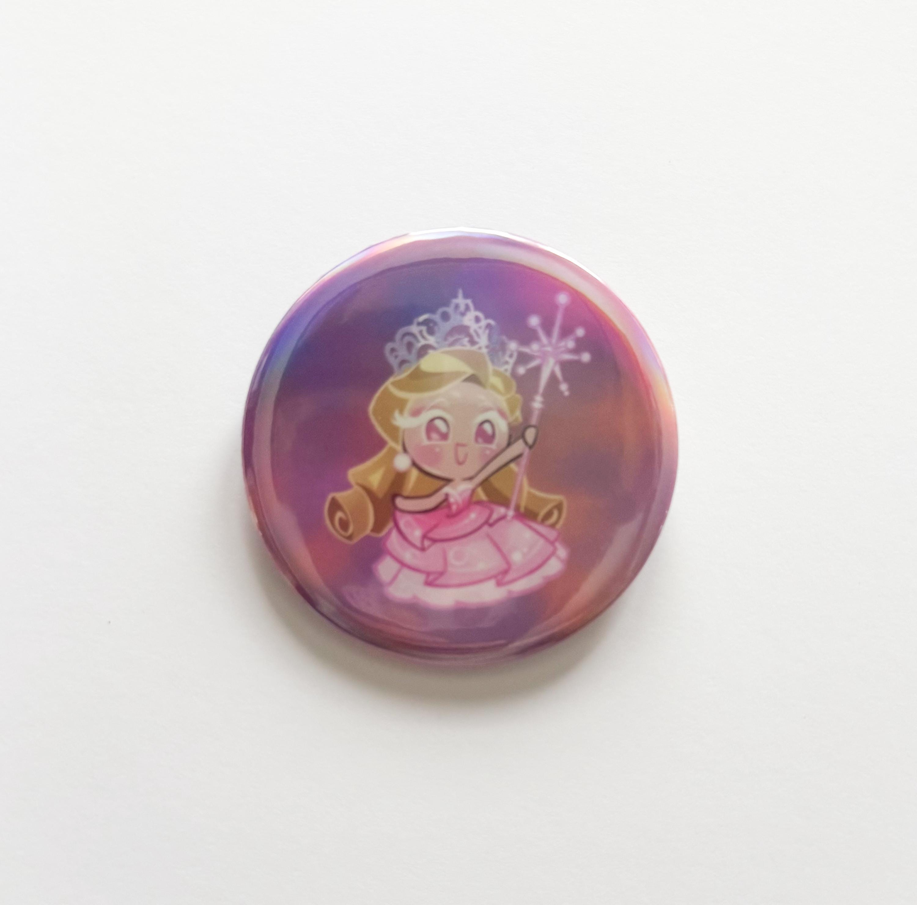 Glinda Holographic Bubble Pin, From the Movie Wicked. Size 2.25 in (58 ...