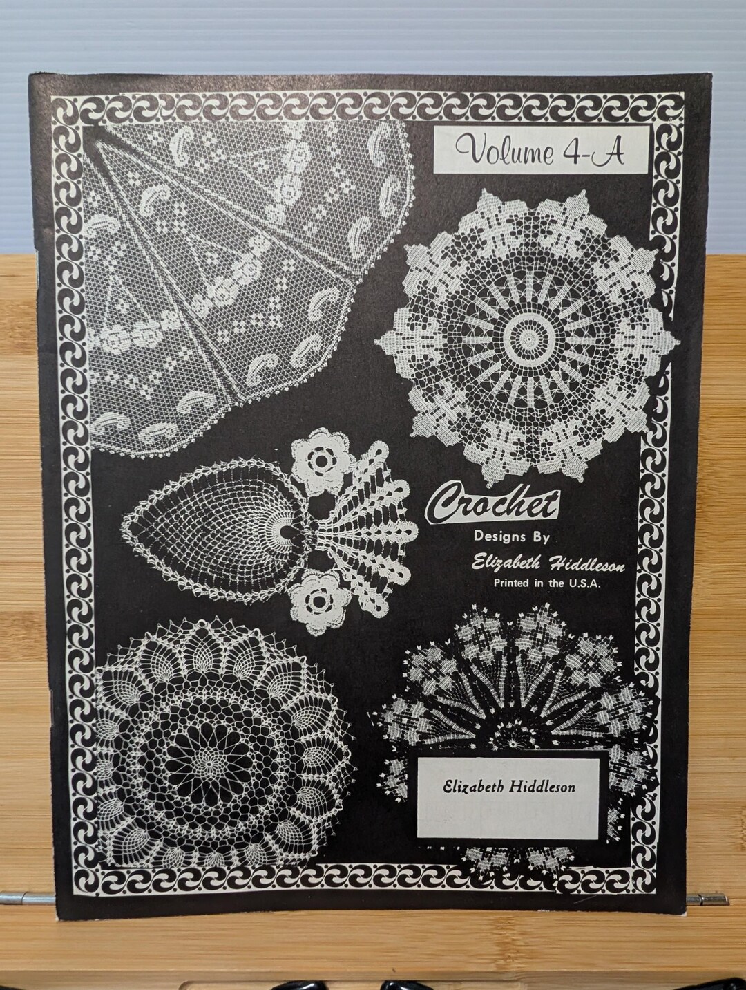 Vintage Crochet Patterns Book Volume 4-A– Elizabeth Hiddleson - 1979 ...