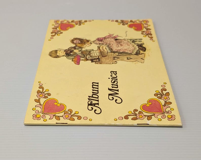 Vintage Sarah Kay Album Musica – Italian Manuscript Book – 1970s ...