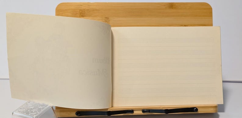 Vintage Sarah Kay Album Musica – Italian Manuscript Book – 1970s ...