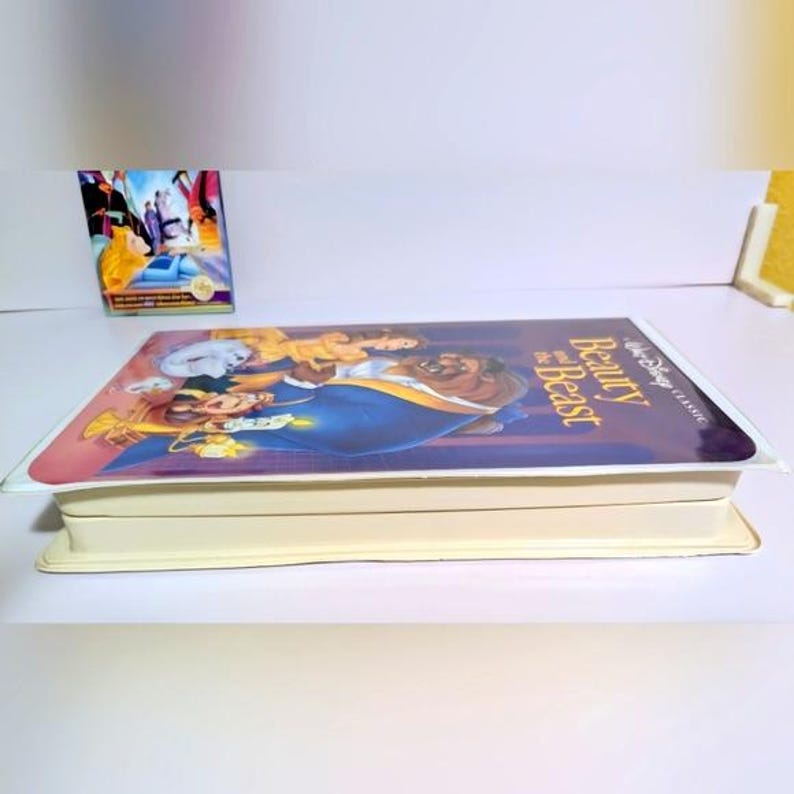 VHS Beauty and the Beast Movie VHS #1325 Disney Black Diamond Edition ...