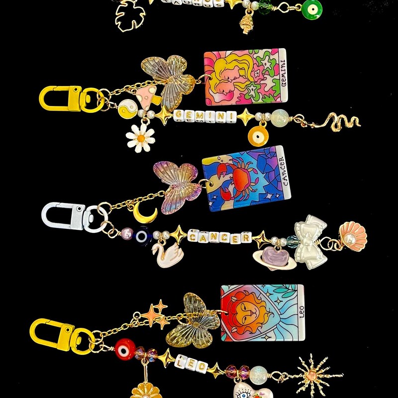 Leo Keychain - Etsy