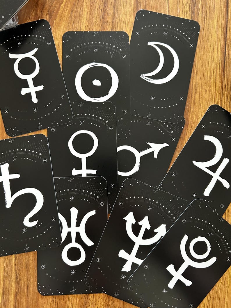 Astrology Reference Cards. the Best Astrology Deck, EVER. - Etsy