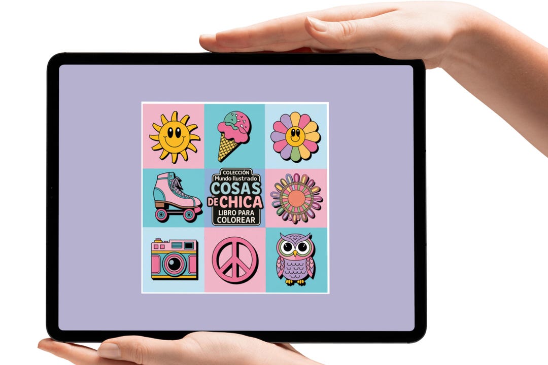 50 Cute Girl Things Coloring Pages - Fun PDF for Teens & Tweens in A4 ...