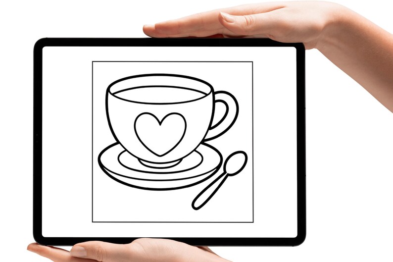 50 Cute Girl Things Coloring Pages - Fun PDF for Teens & Tweens in A4 ...