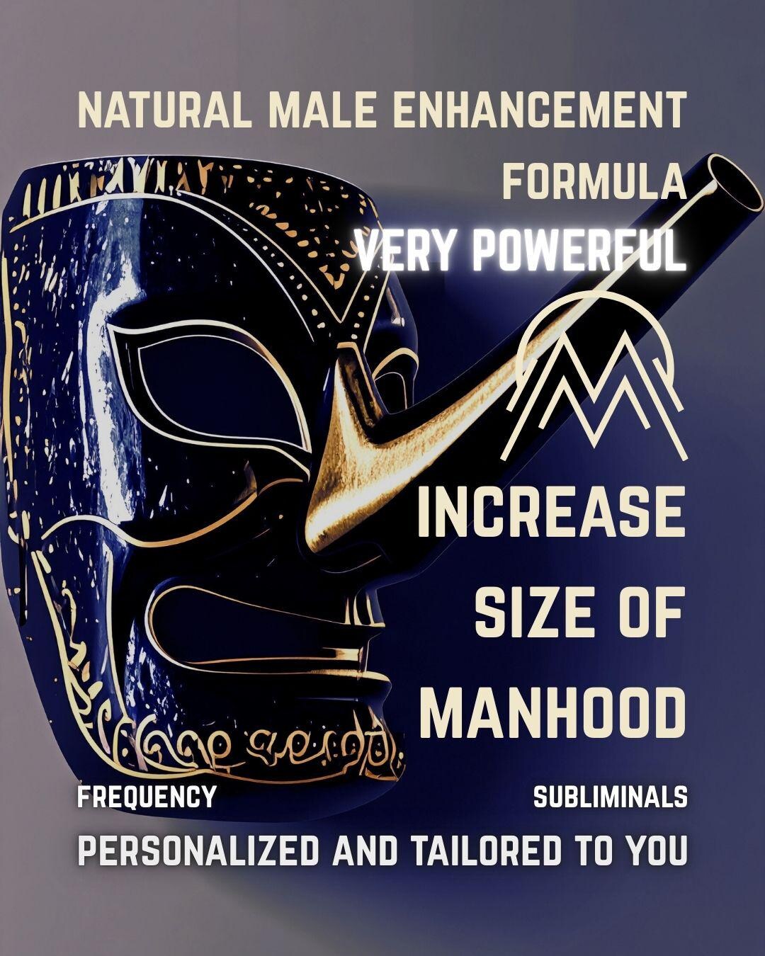 Natural Male Enhancement Subliminal Audio to Increase Size of Manhood ...