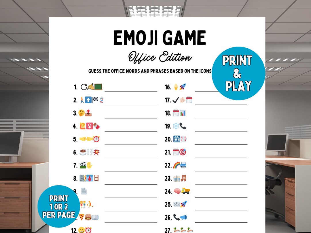 Team Building Games, Office Party Games, Work Party Games, Printable ...