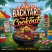 Backyard Cookout Flyer, Summer BBQ Party Invitation (canva Template) - Etsy