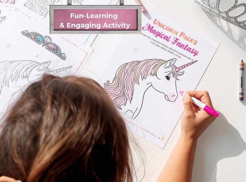 Cute Unicorn Coloring Pages | 40 Magical Printable Activities for Girls ...