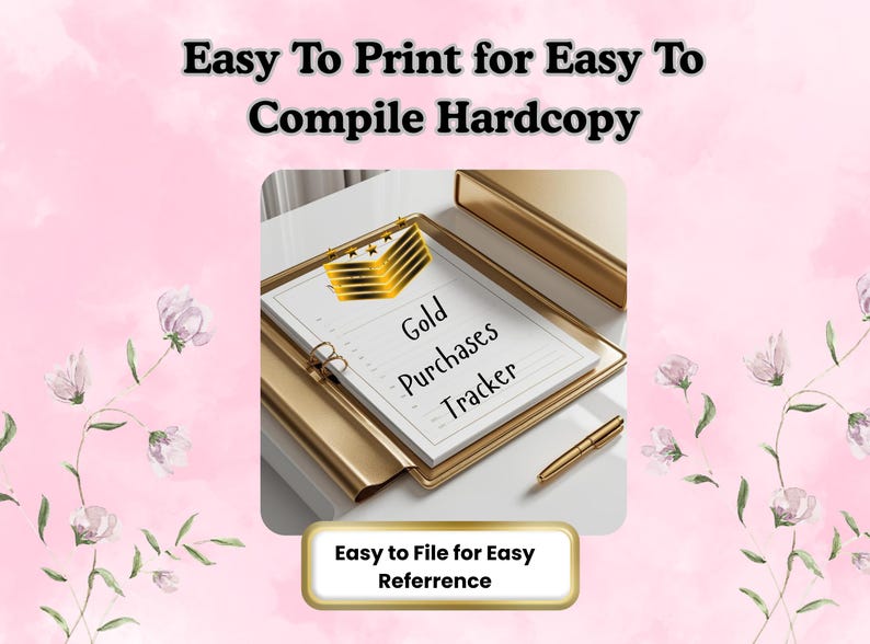 Gold Tracker Spreadsheet Template: Google Sheets Investment Tool - Etsy