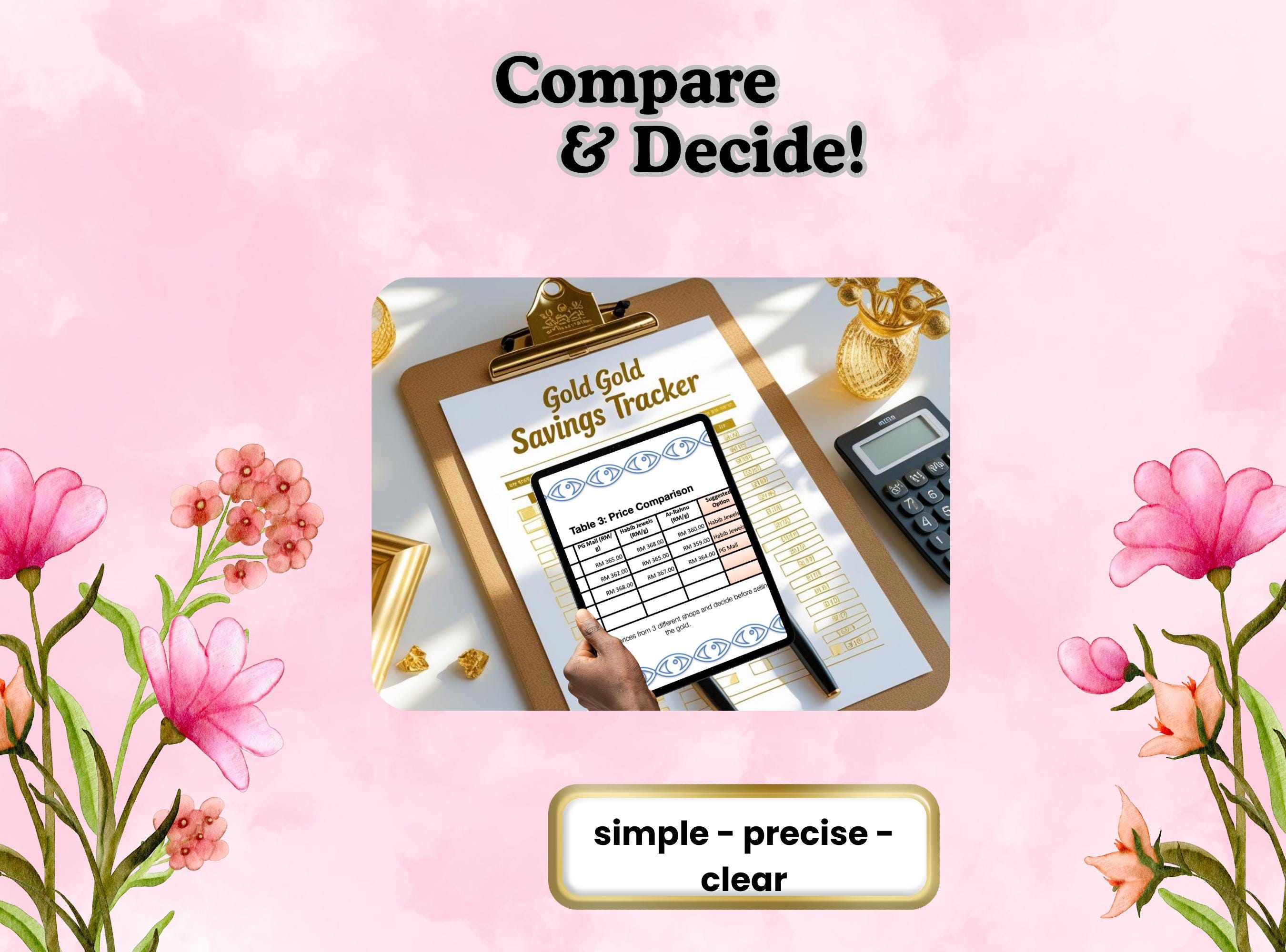 Gold Tracker Spreadsheet Template: Google Sheets Investment Tool - Etsy