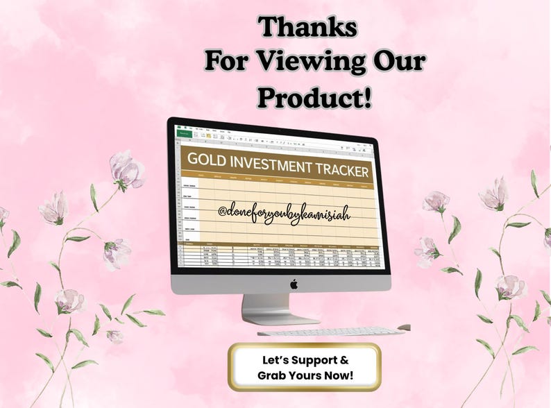 Gold Tracker Spreadsheet Template: Google Sheets Investment Tool - Etsy