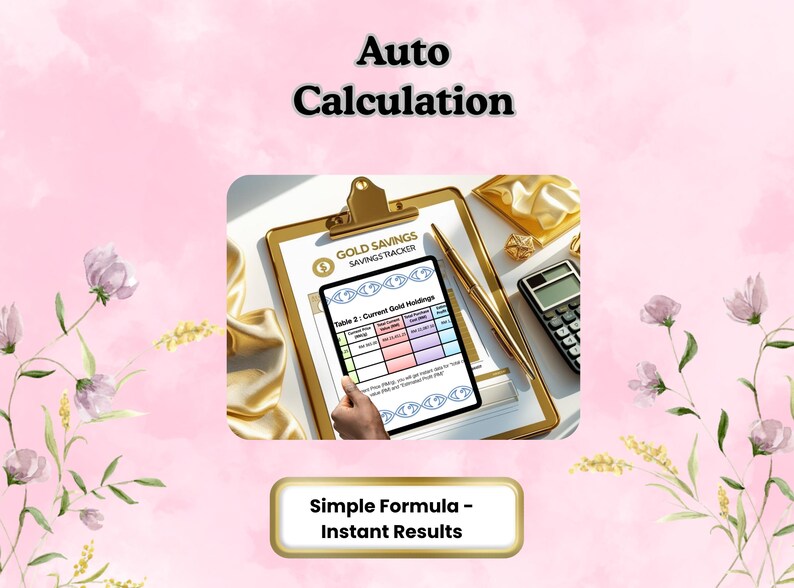 Gold Tracker Spreadsheet Template: Google Sheets Investment Tool - Etsy