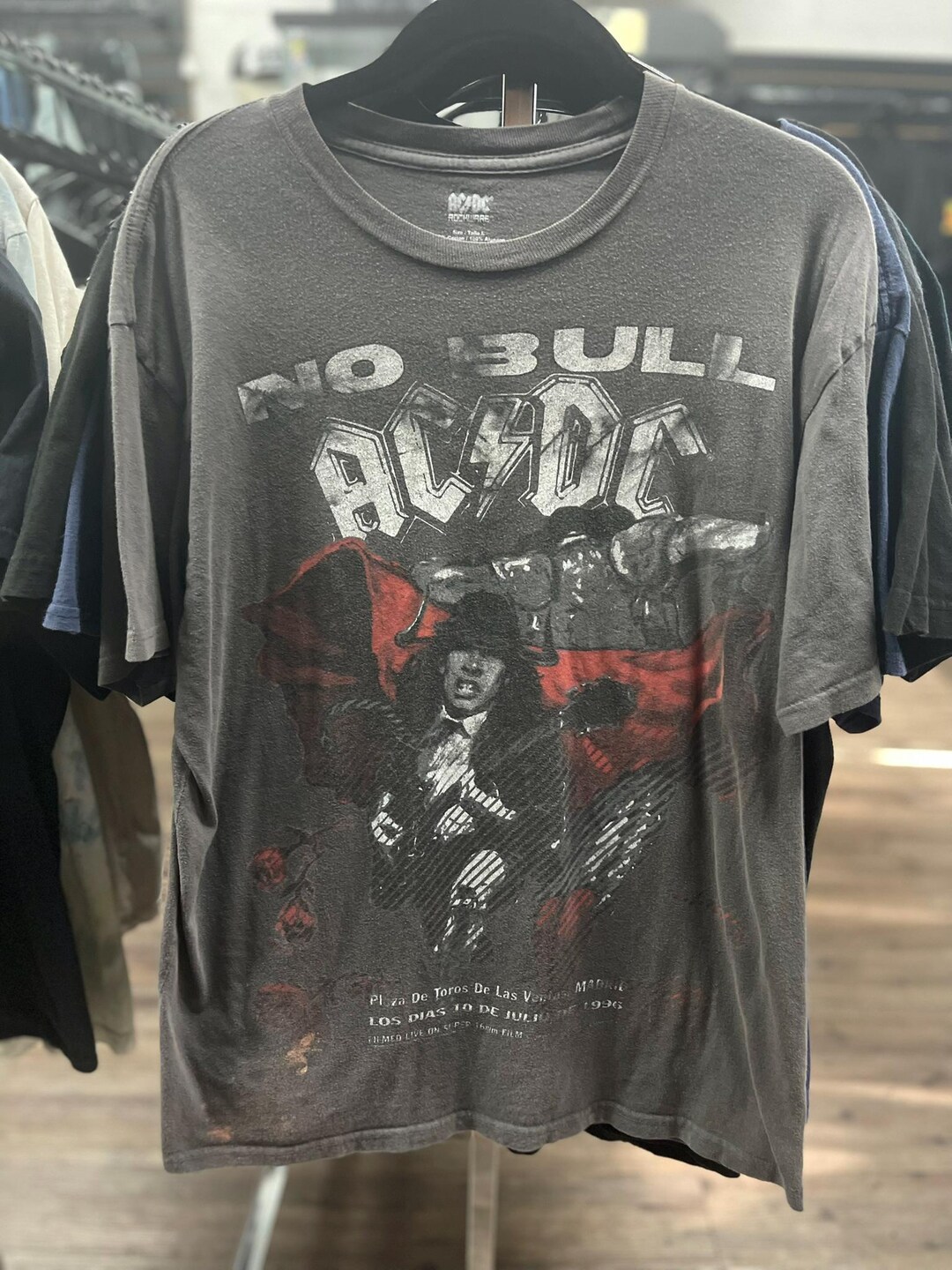 VINTAGE | AC/DC "no Bull" 1996 Tour Tee | Size L | Rock Band Concert ...