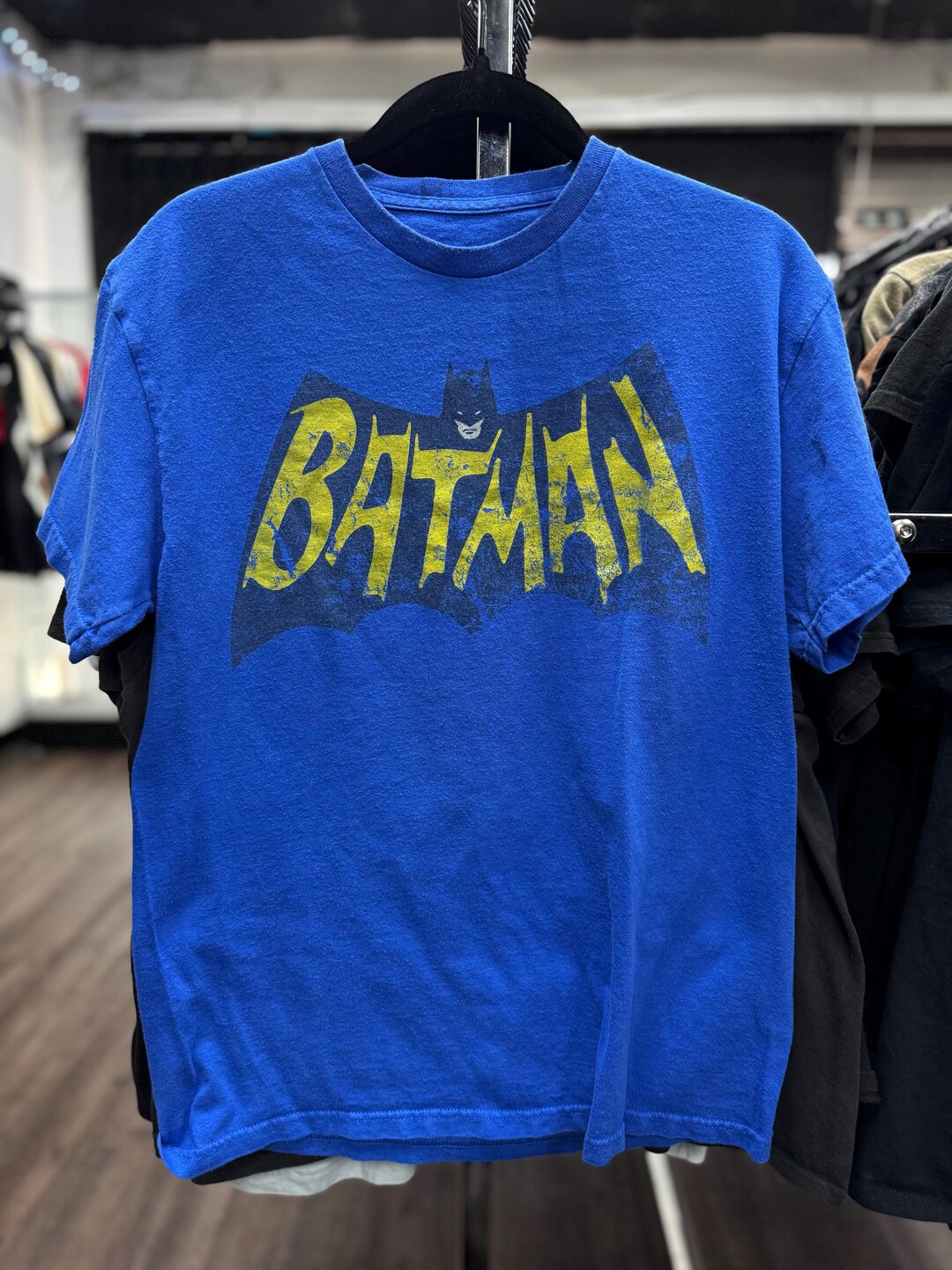 Vintage Batman Logo T-shirt Men’s Small | Classic Superhero Graphic Tee ...