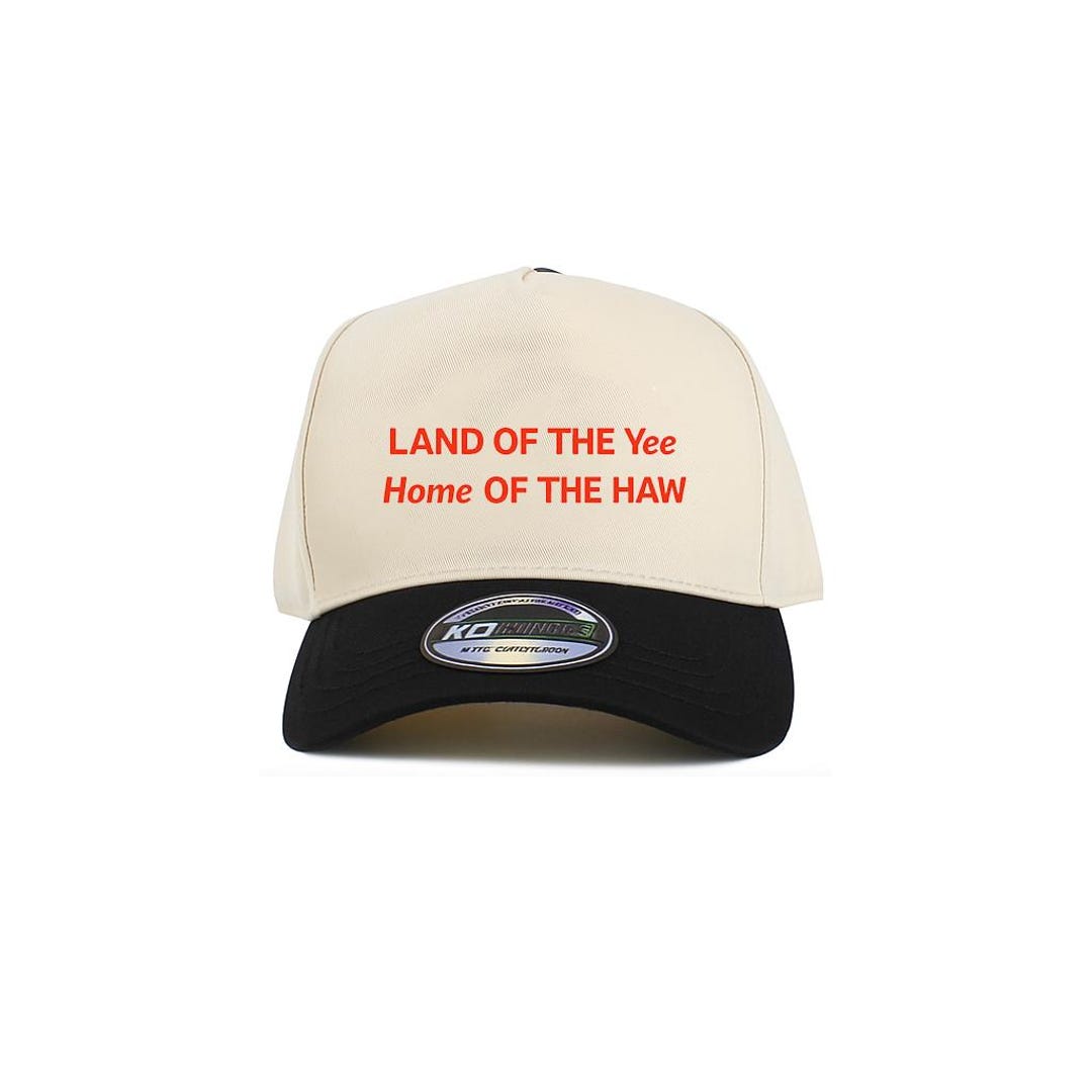 Land of the Yee Home of the Haw Toned Hat Otto Cap Gift Best Seller ...