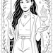 The Magician Tarot Card Coloring Page Bundle – Printable Witchy Woman ...