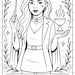 The Magician Tarot Card Coloring Page Bundle – Printable Witchy Woman ...