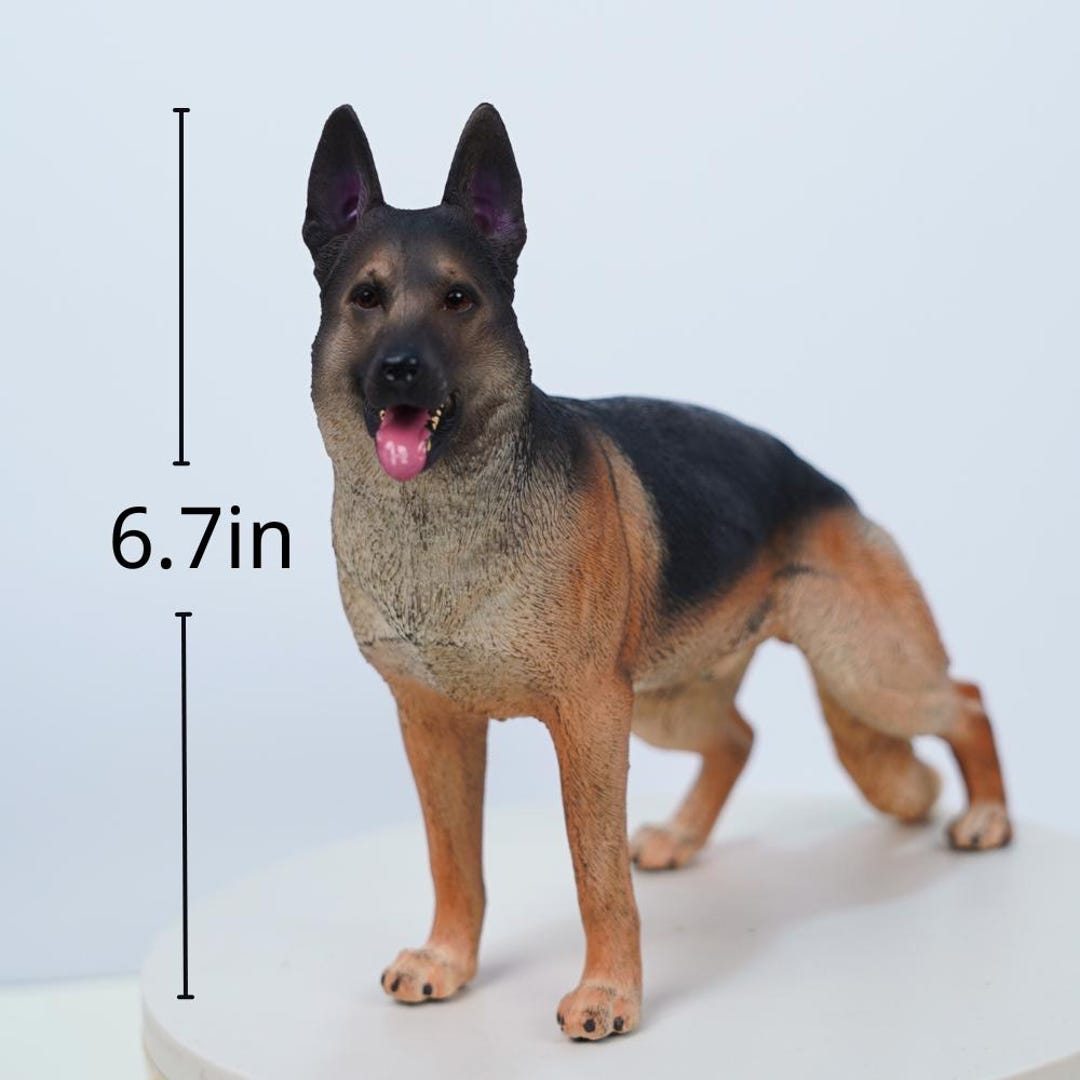 German Shepherd Model - Clay Sculpture. Provide Photos to Customize ...