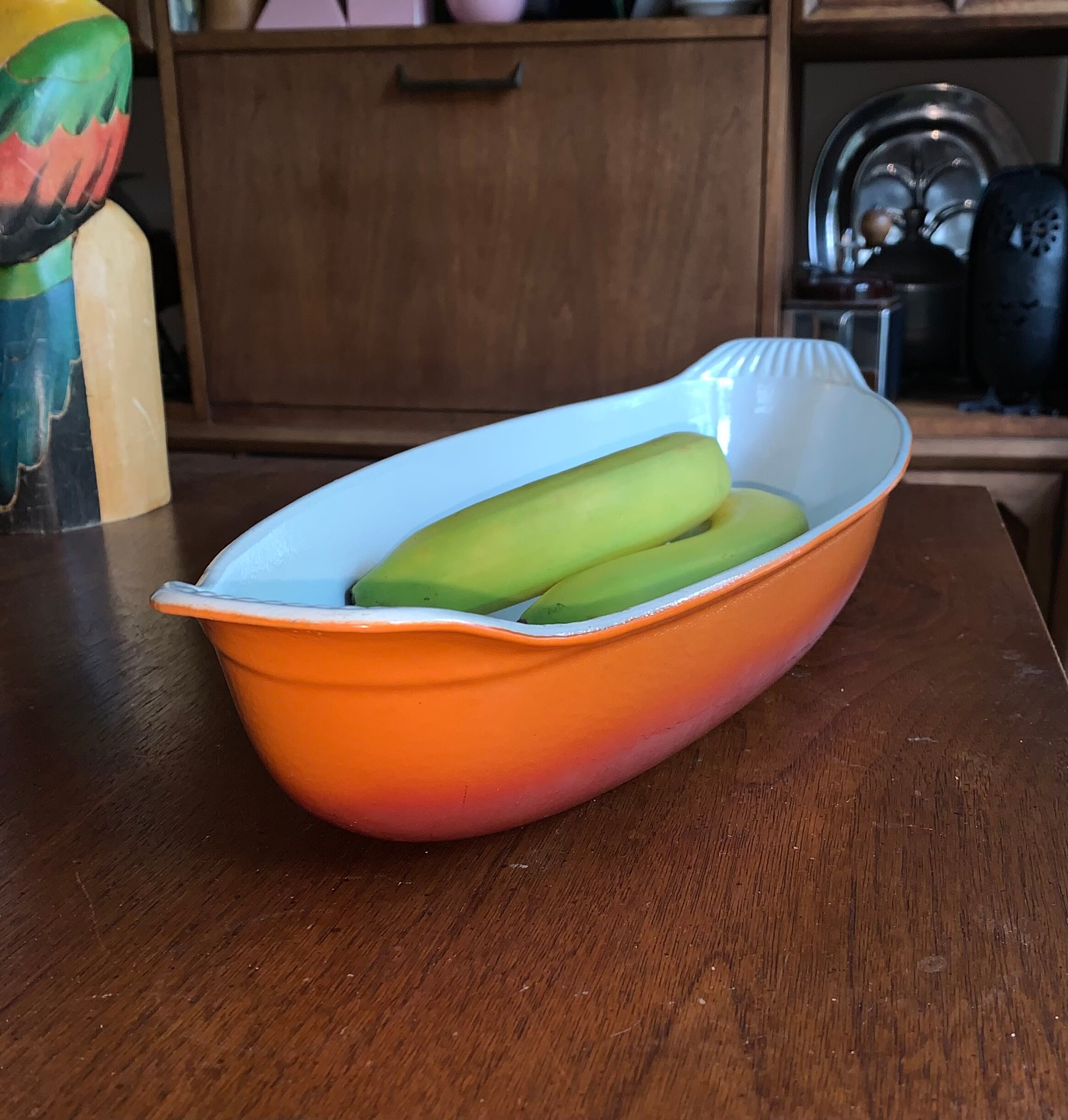 Dru Holland 44 Baking Au Gratin Fish Pan Enameled Cast Iron - Etsy