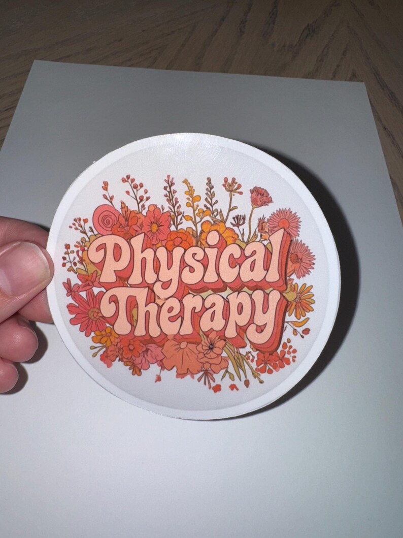 Physical Therapy Sticker | PT Sticker | Physical Therapist Sticker - Etsy