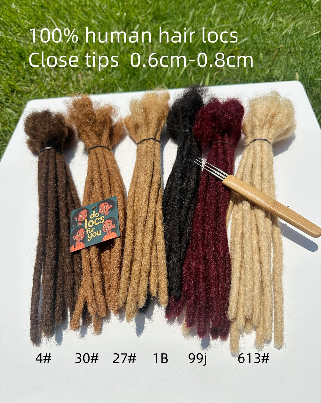 Standard Human Hair Loc Extensions|afro Kinky Dreads|tight and Smooth ...