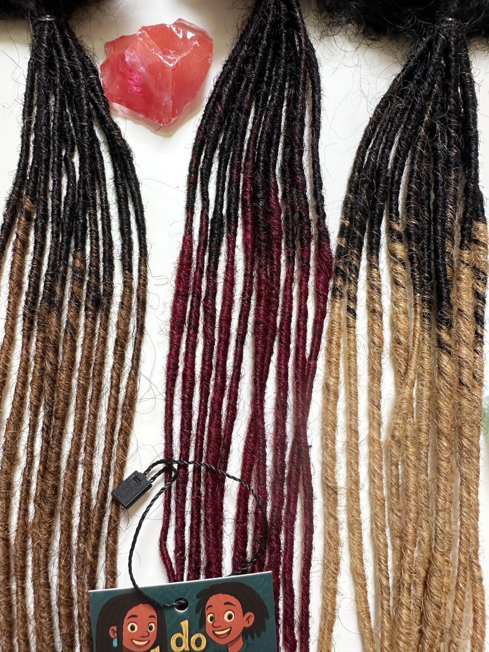 Micro Twist Loc Extensions for Braiding – 0.2cm Spiral Locs in 1b99j ...