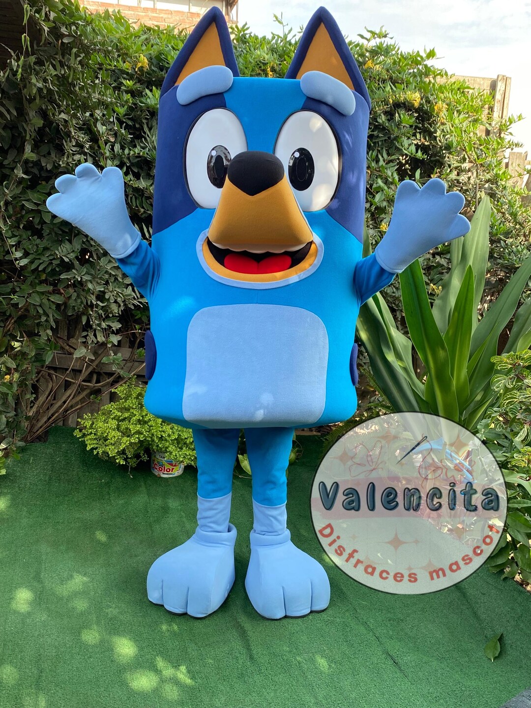 Bluey Mascot Costume - Etsy UK