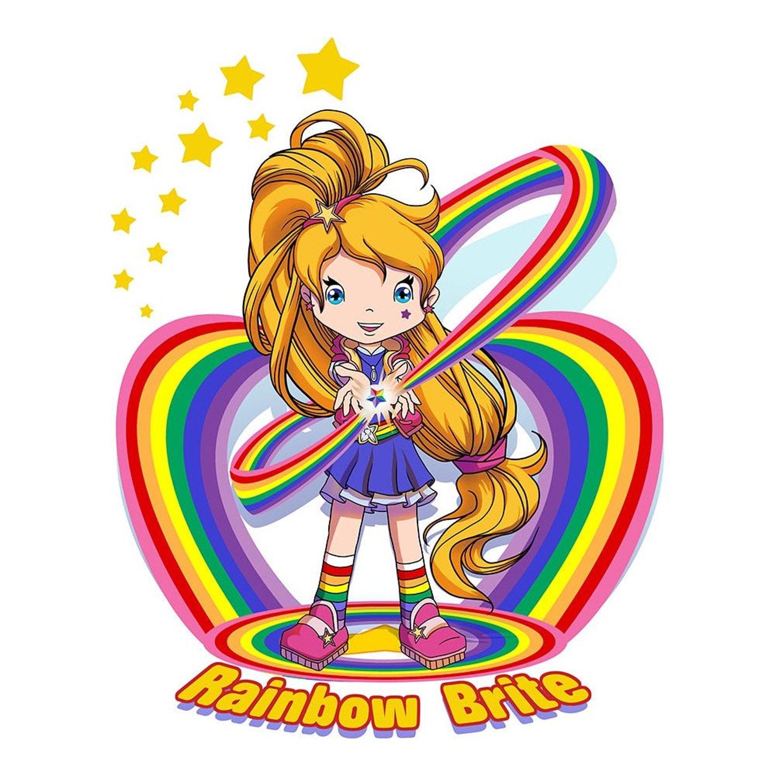 Rainbow Brite Fan Art (select Size) - Etsy