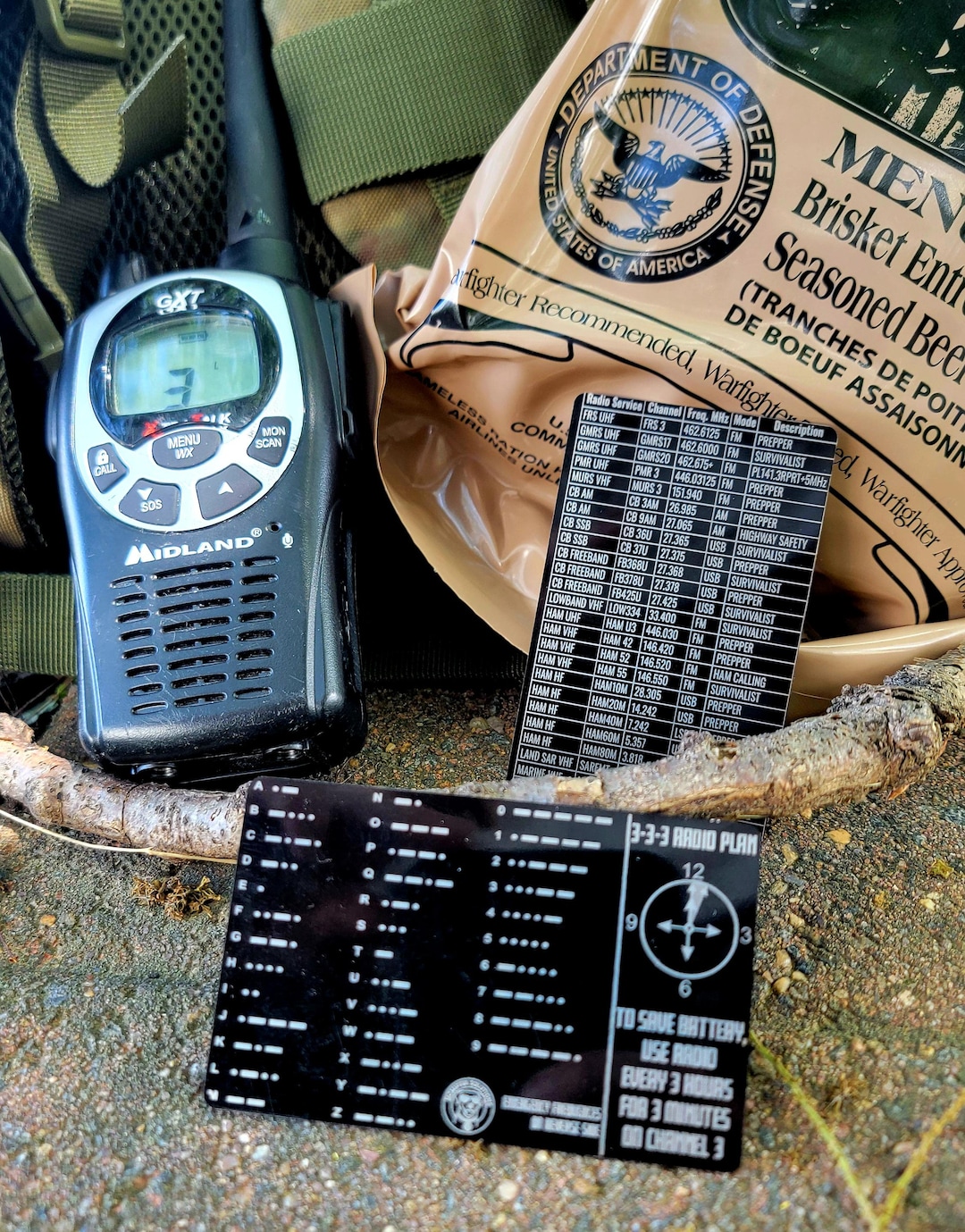 SHTF Emergency Radio Protocol Card for Tactical Preppers - Etsy
