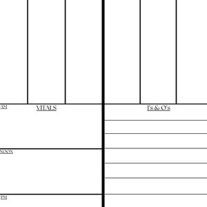 PCT/CNA Assignment Sheet - Etsy