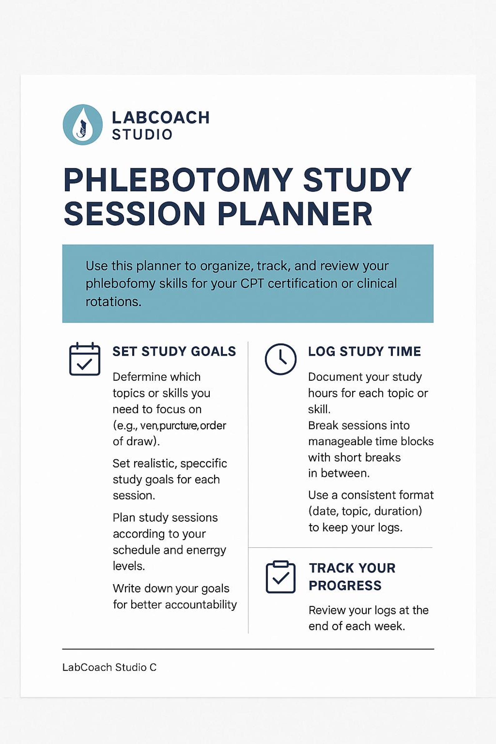 Phlebotomy Starter Bundle | Pocket Guide + 101 Checklist | Digital ...